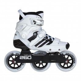 Powerslide Hardcore EVO Pro 110 - Biało/Czarne - Bladeville